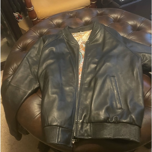 custom leather jacket | Jackets & Coats | Custom Black Leather Jacket 2 ...